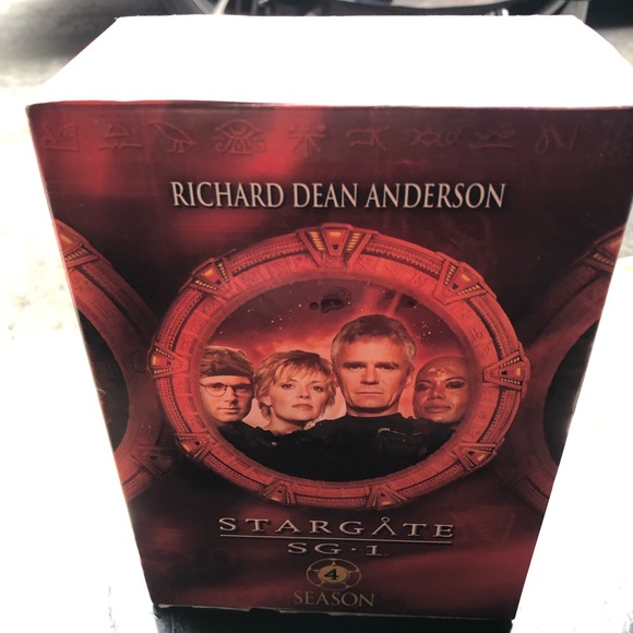 MGM DVD Movie | Media | Stargate Sg Sg1 Series Season 4 Complete 5 Dvd ...